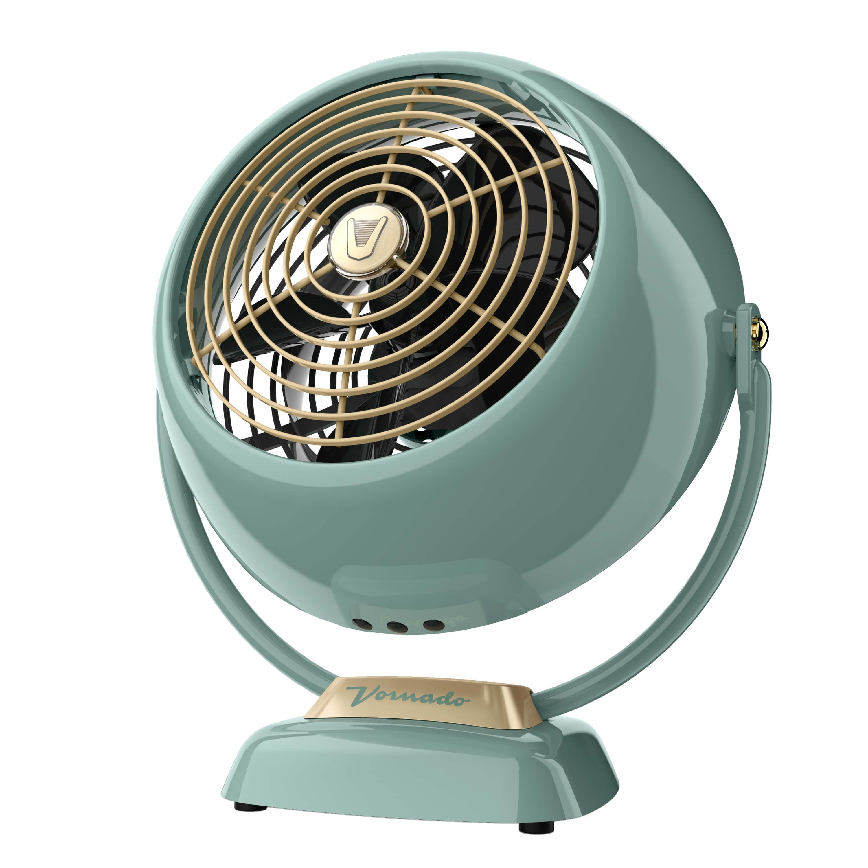 Vornado VFAN Jr. Personal Mini Retro Air Circulator, Vintage Green ...