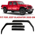 Voron Glass in-Channel Extra Durable Rain Guards for Jeep Gladiator ...