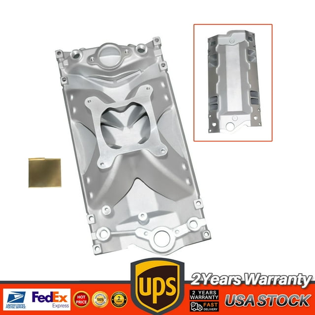 Vortec Single Plane High Rise Intake Manifold 2033 For Small Block ...