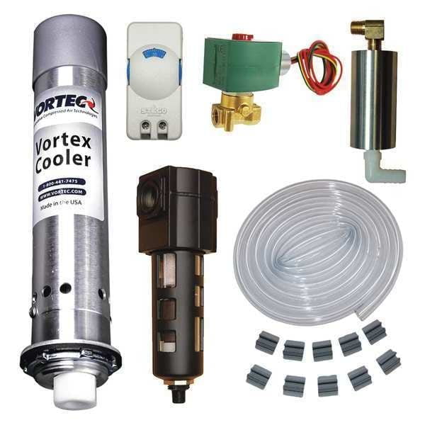 Vortec Vortex Enclosure Cooler,900 BtuH,4 NEMA 747 - Walmart.com