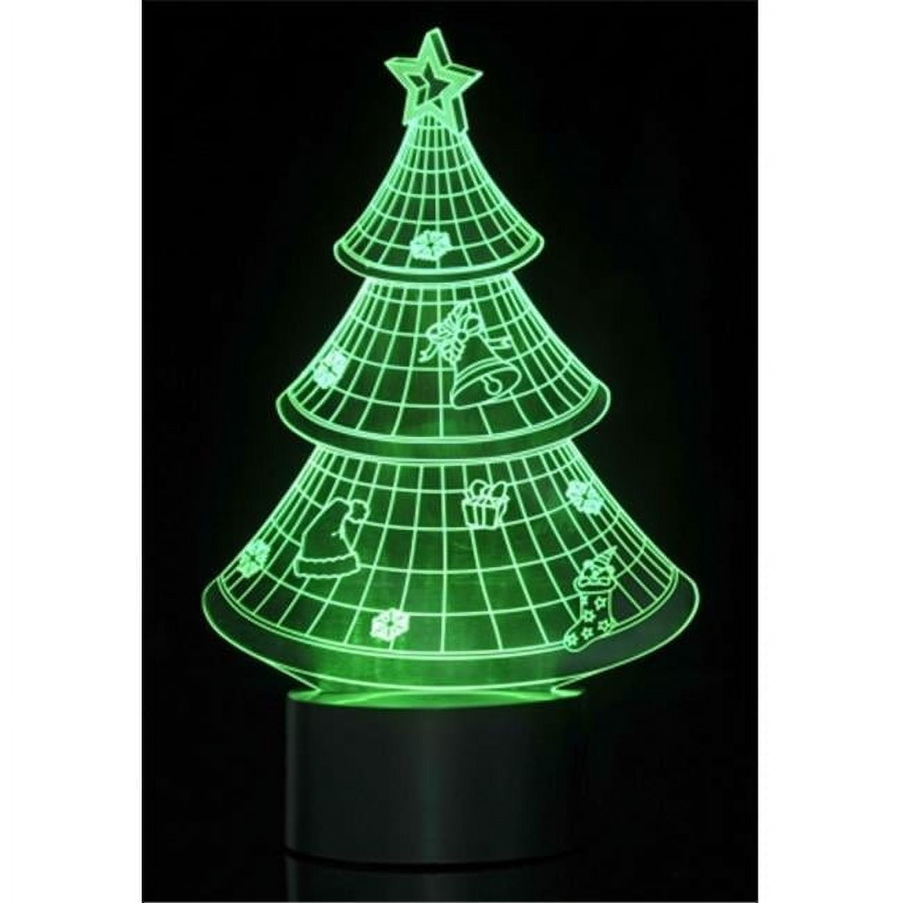 Vortex 3D Optical Illusion Christmas Tree Light, Eco-Friendly, USB ...