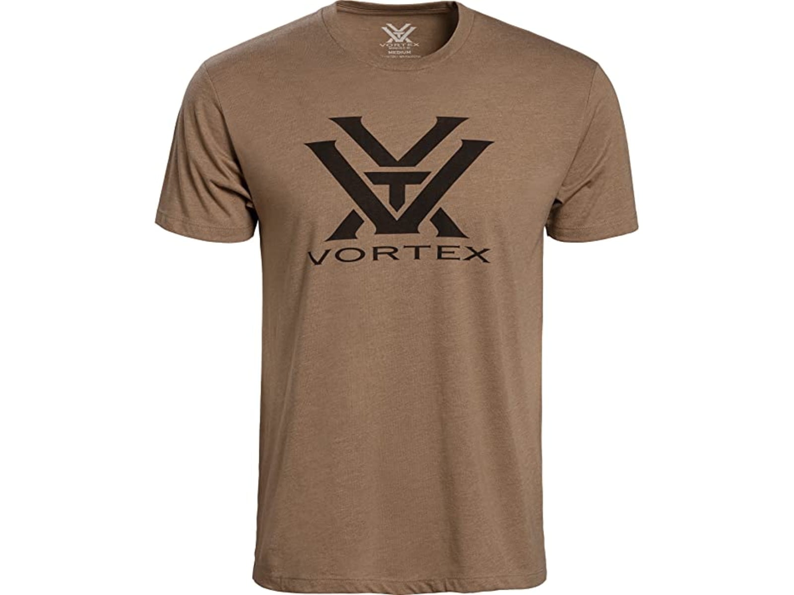 Vortex Core Logo Short Sleeve T-Shirts - Men's, Coyote Heather, 4X ...