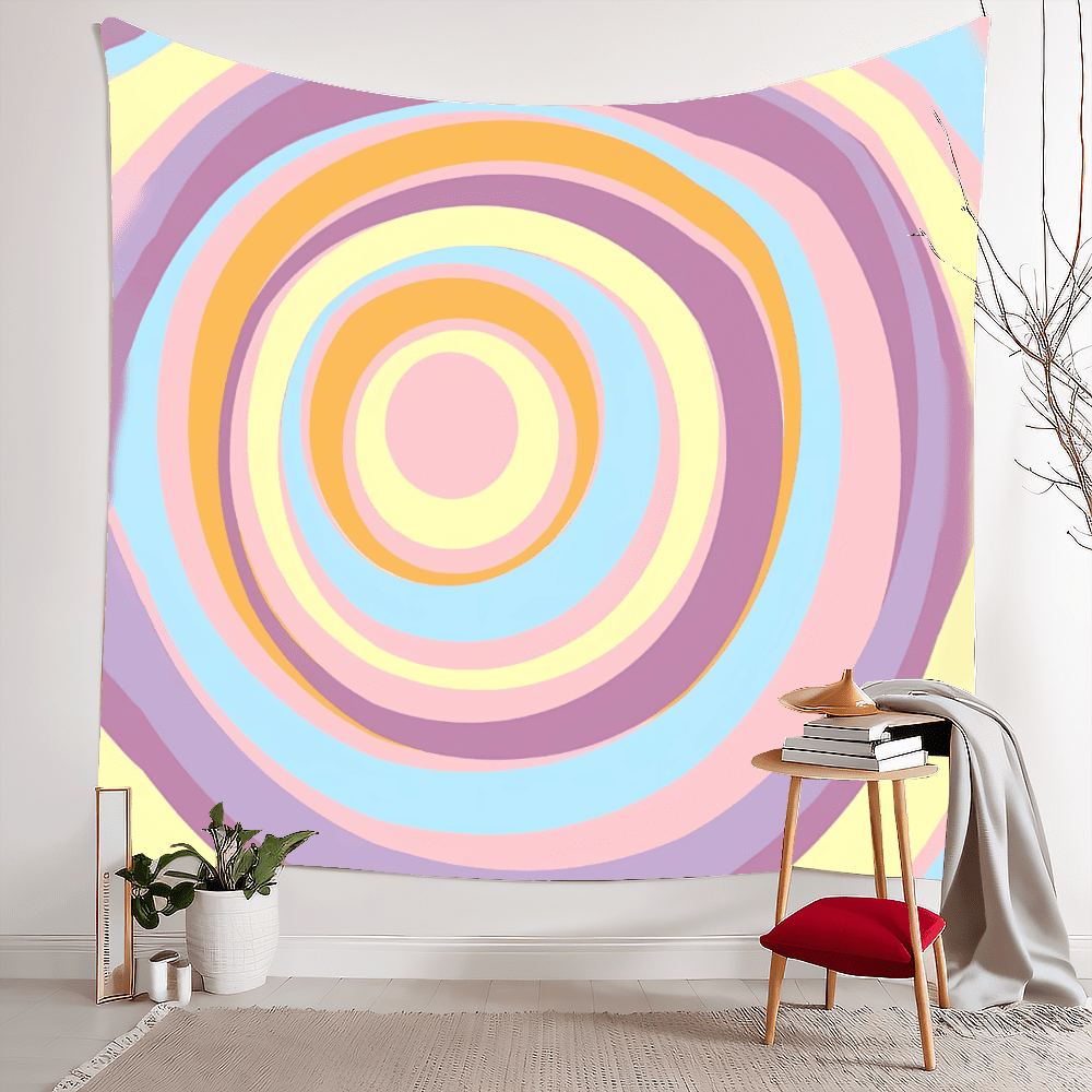 Vortex Optical Illusion Backdrop Creative Party Banner for Photo Booth ...