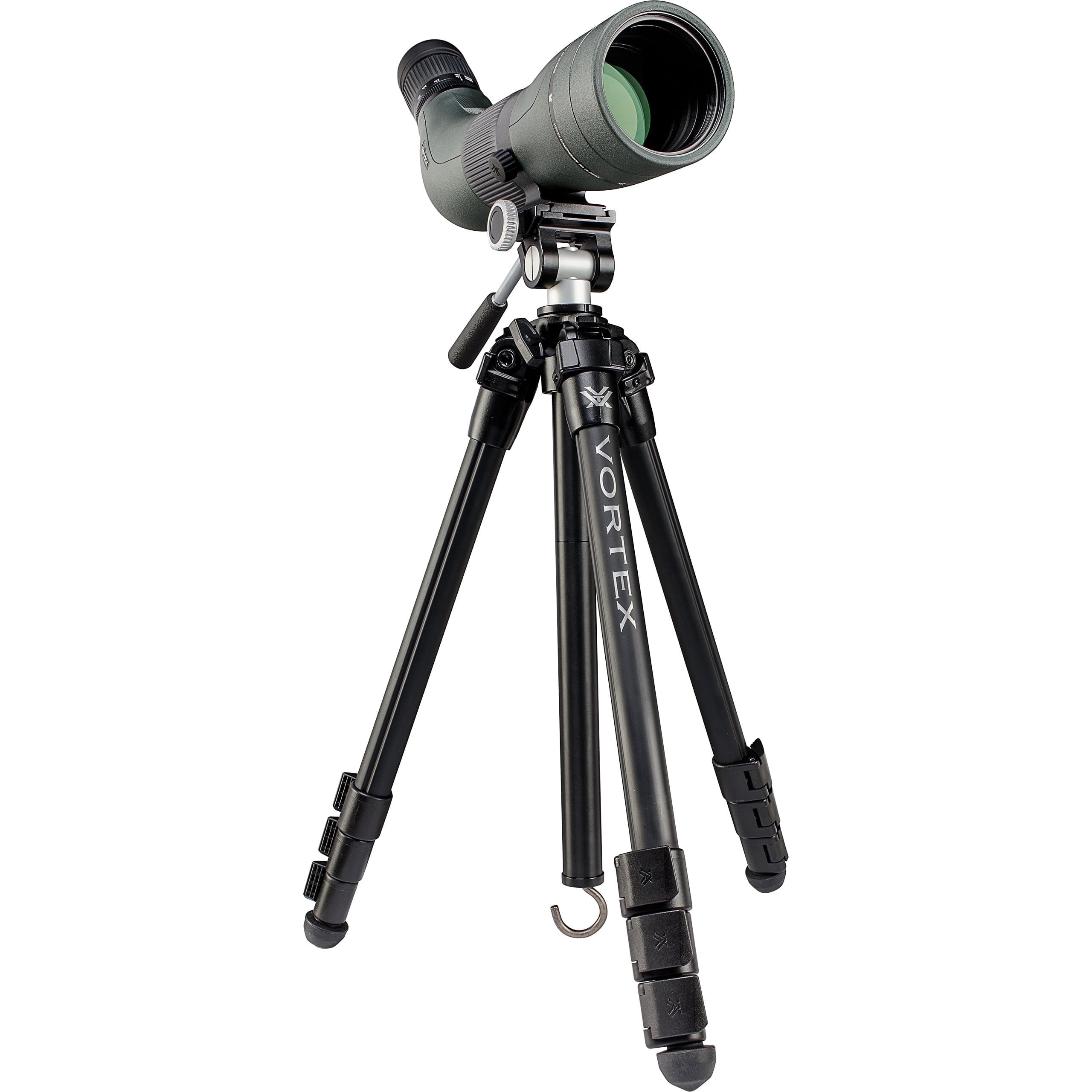 Vortex Optics Mountain Pass Aluminum Tripod Kit with Quick Release Pan ...