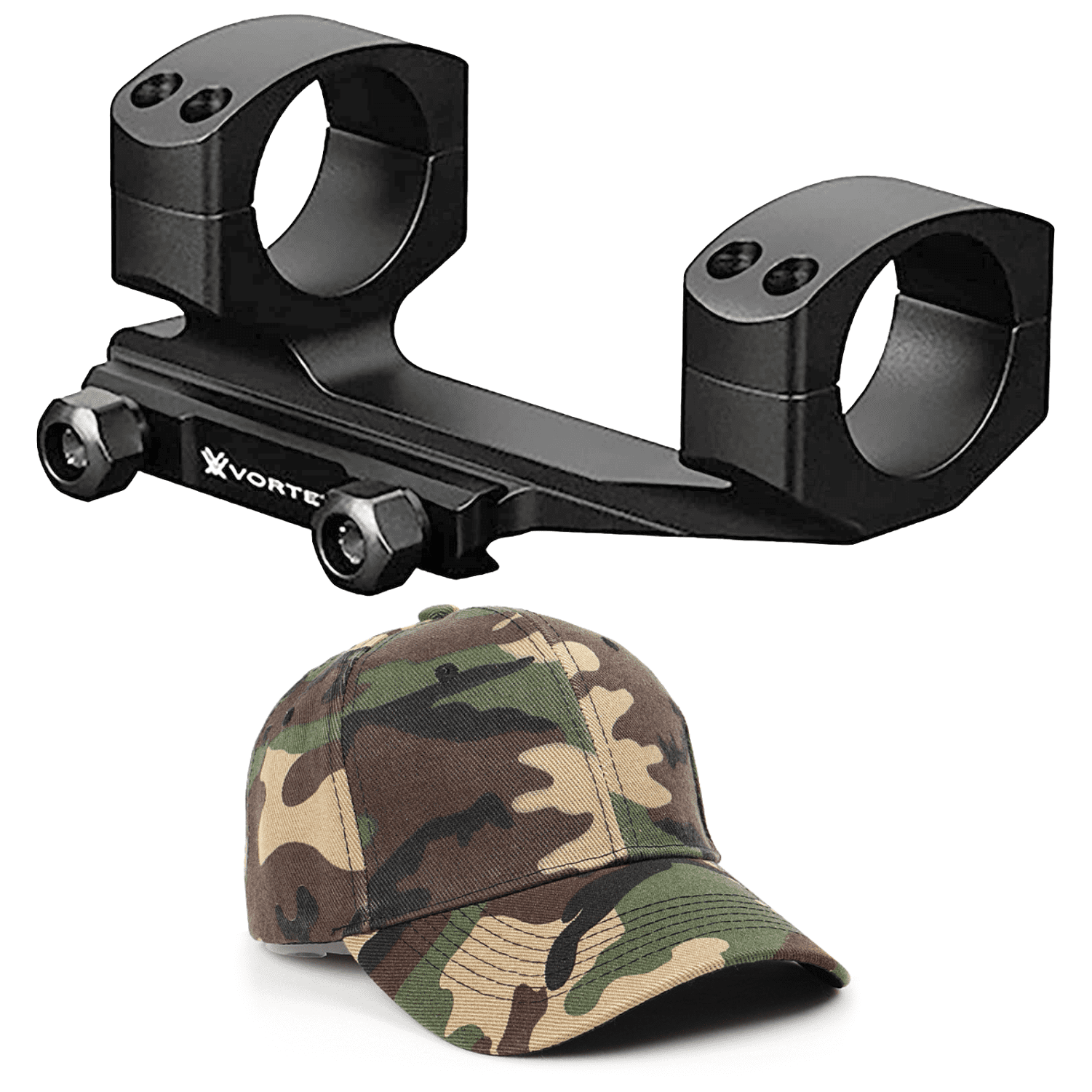 Vortex Optics Pro Extended 30mm Cantilever Mount with Free Camo Forest ...