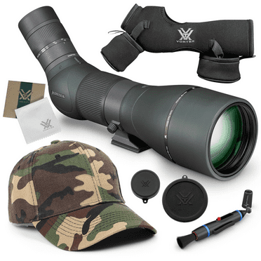 Vortex Razor HD 27-60x85 Spotting Scope (Angled) and Tripod Bundle ...