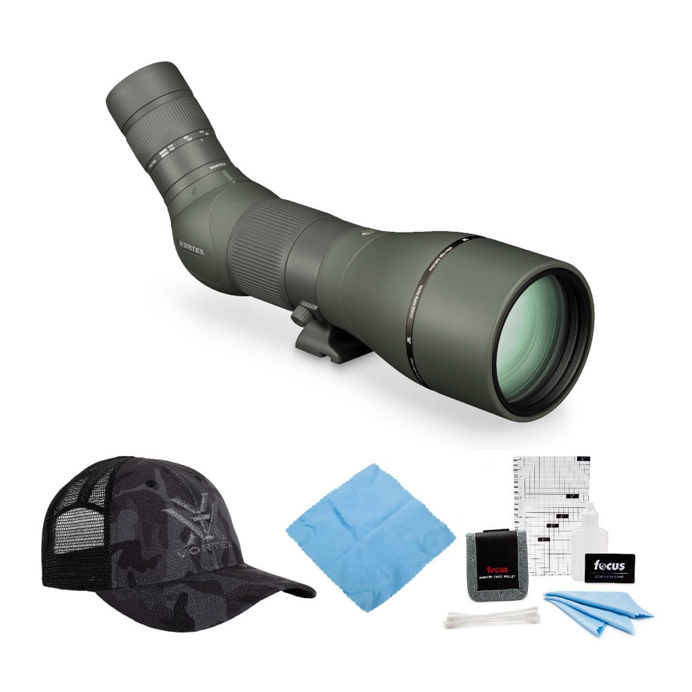 Vortex Optics Razor HD 27-60x85 Spotting Scope Angled with Vortex Cap ...