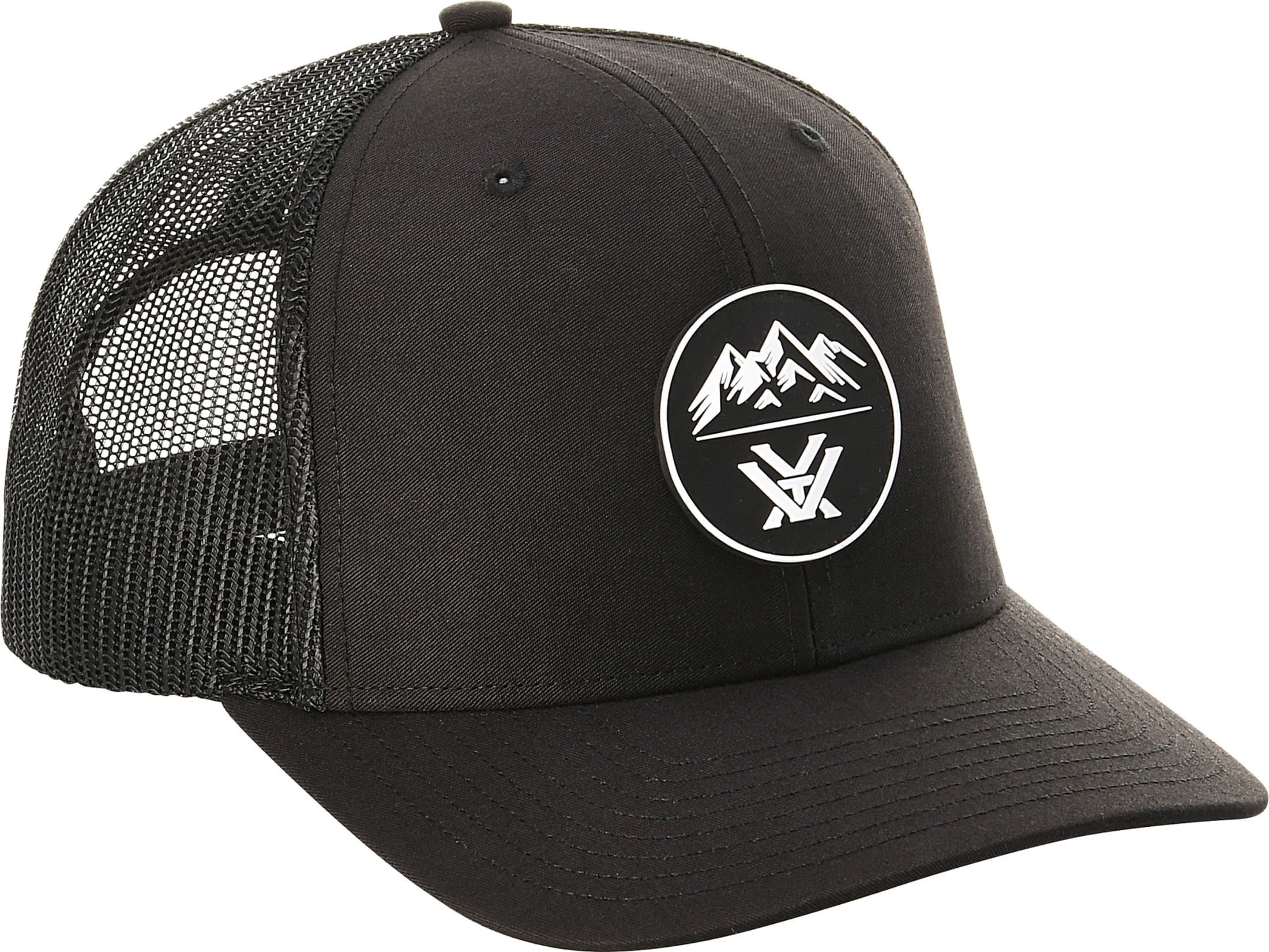 Vortex Optics Three Peaks Patch Snap Back Cap - Black - Walmart.com