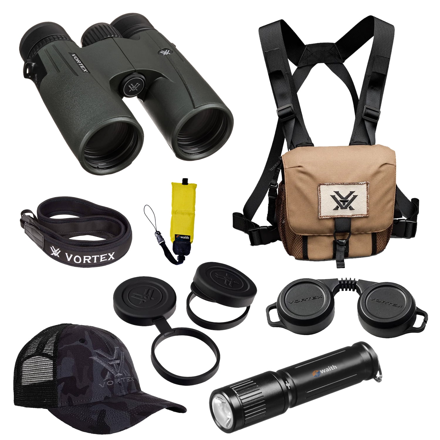 Vortex Optics Viper HD 8x42 Lightweight Binoculars for Bird Watching ...