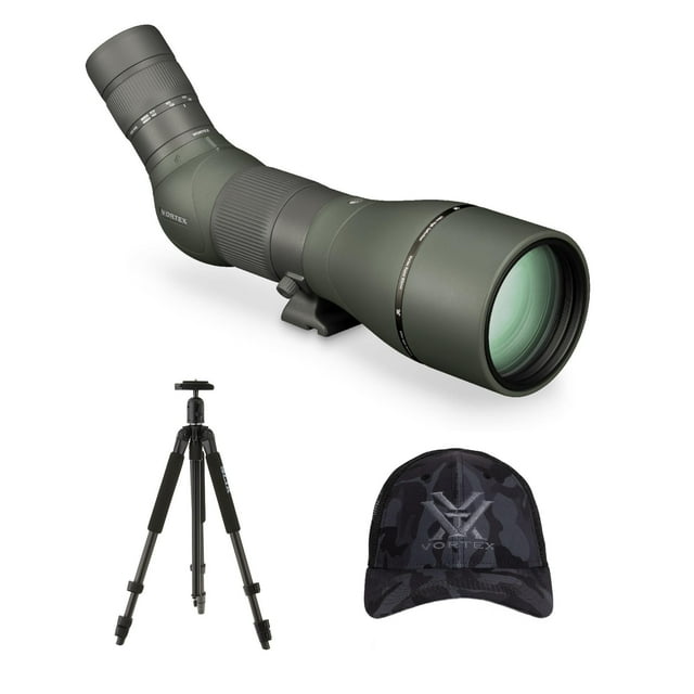 Vortex Razor HD 27-60x85 Spotting Scope with Tripod Bundle - Angled ...