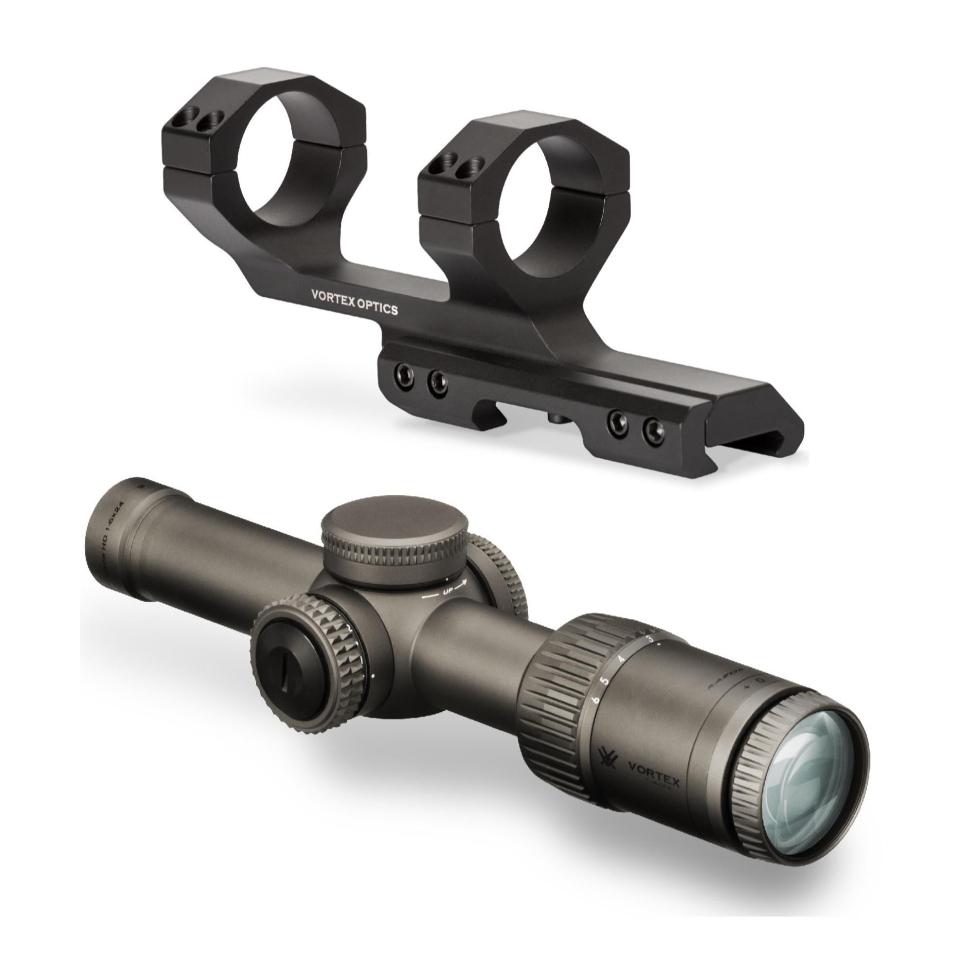 Vortex Razor HD Gen II-E 1-6x24 Riflescope (VMR-2 MRAD Reticle) Bundle ...