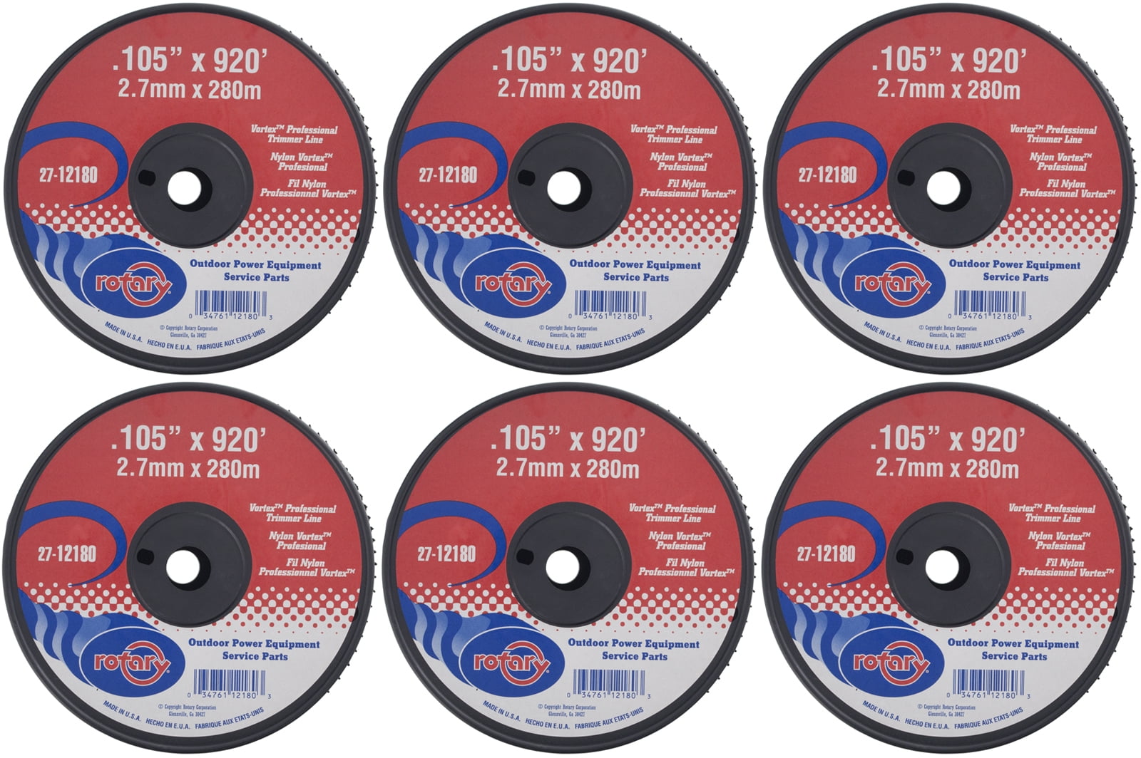 Vortex Trimmer Line .105 X 920' Large Spool - Walmart.com