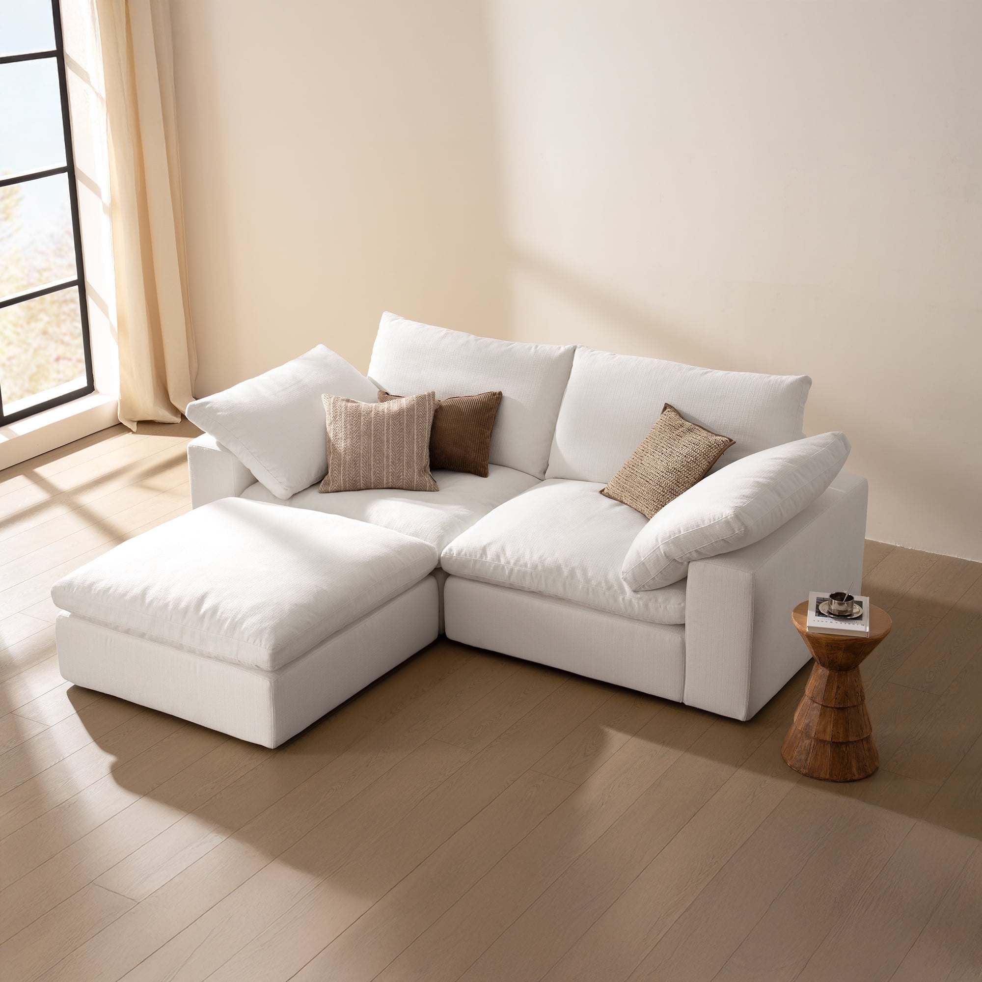 Vorthio 78.7" Cloud Couch Oversized Modular Sectional Sofa, Loveseat ...