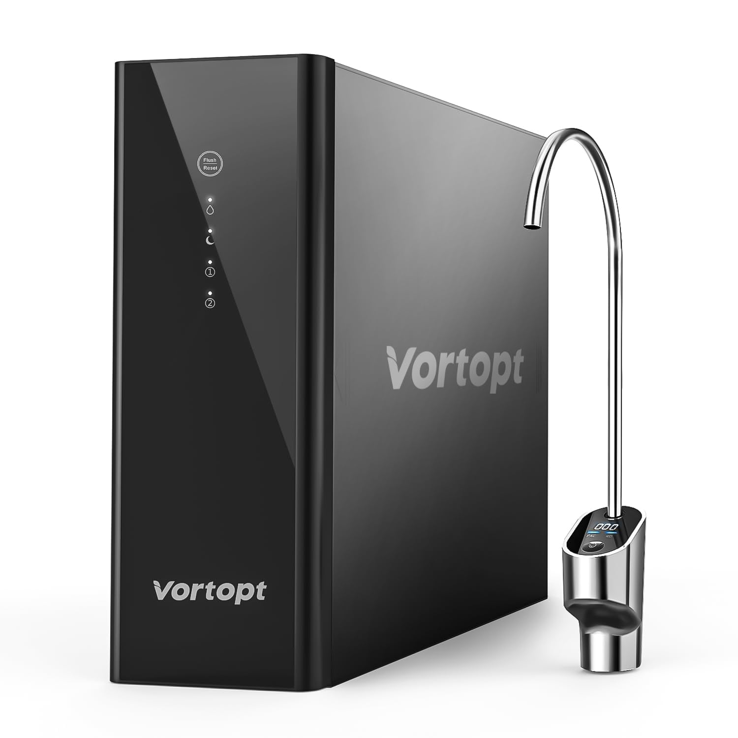 Vortopt DR2-Black-1000GPD Reverse Osmosis Water Filtration System ...