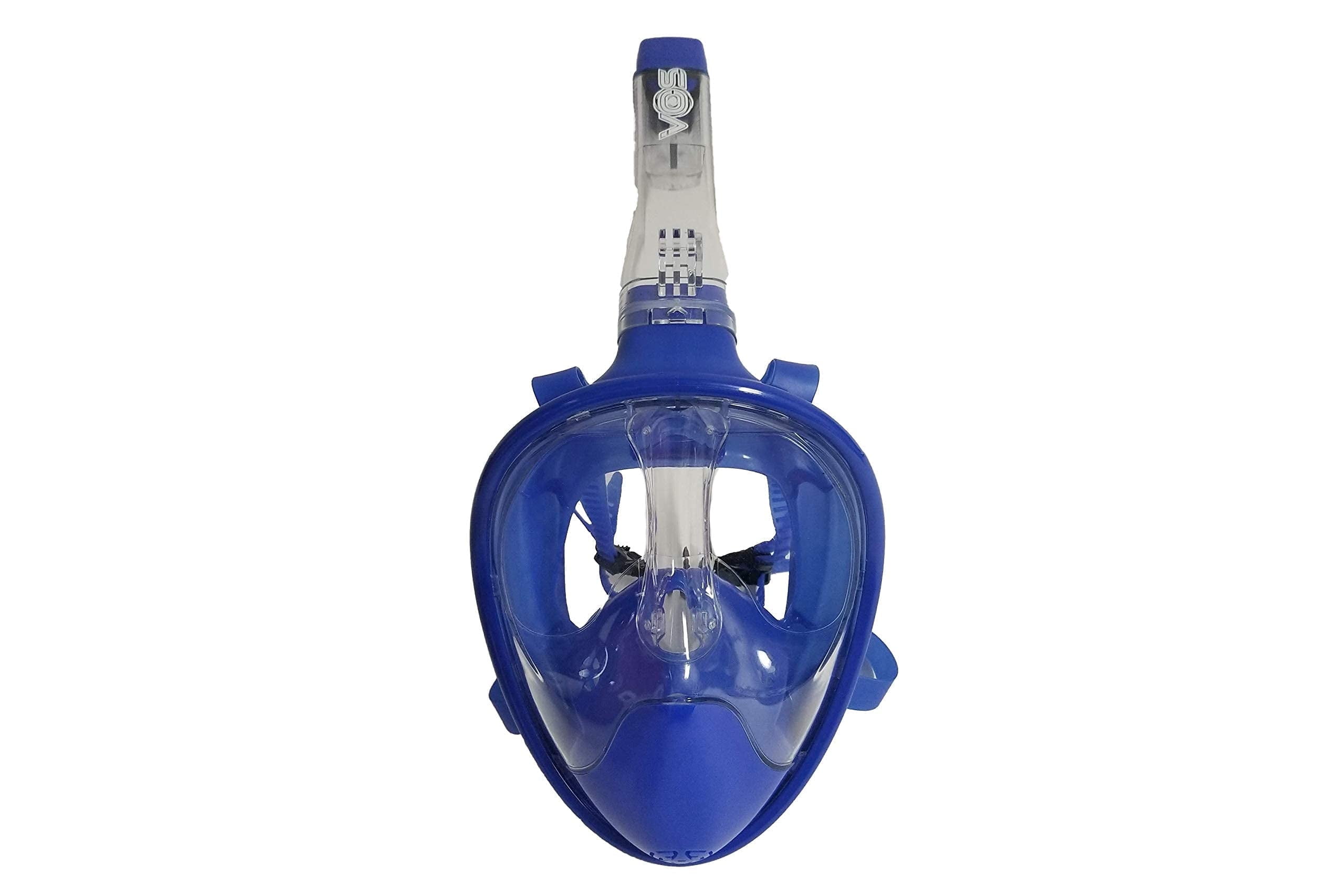 Vos Full Face Snorkel Mask for Kids and Adults | 180°Panoramic View ...
