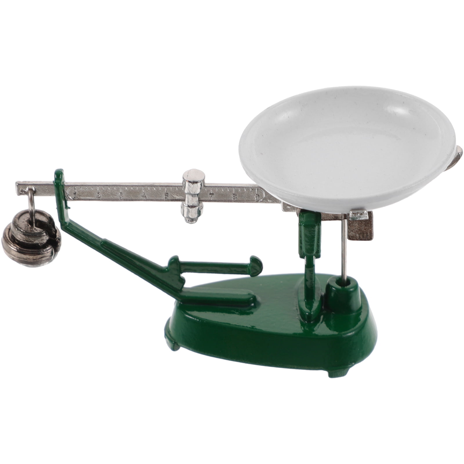 Vosarea 1 Set of Doll House Layout Prop Miniature Retro Balance Scale ...