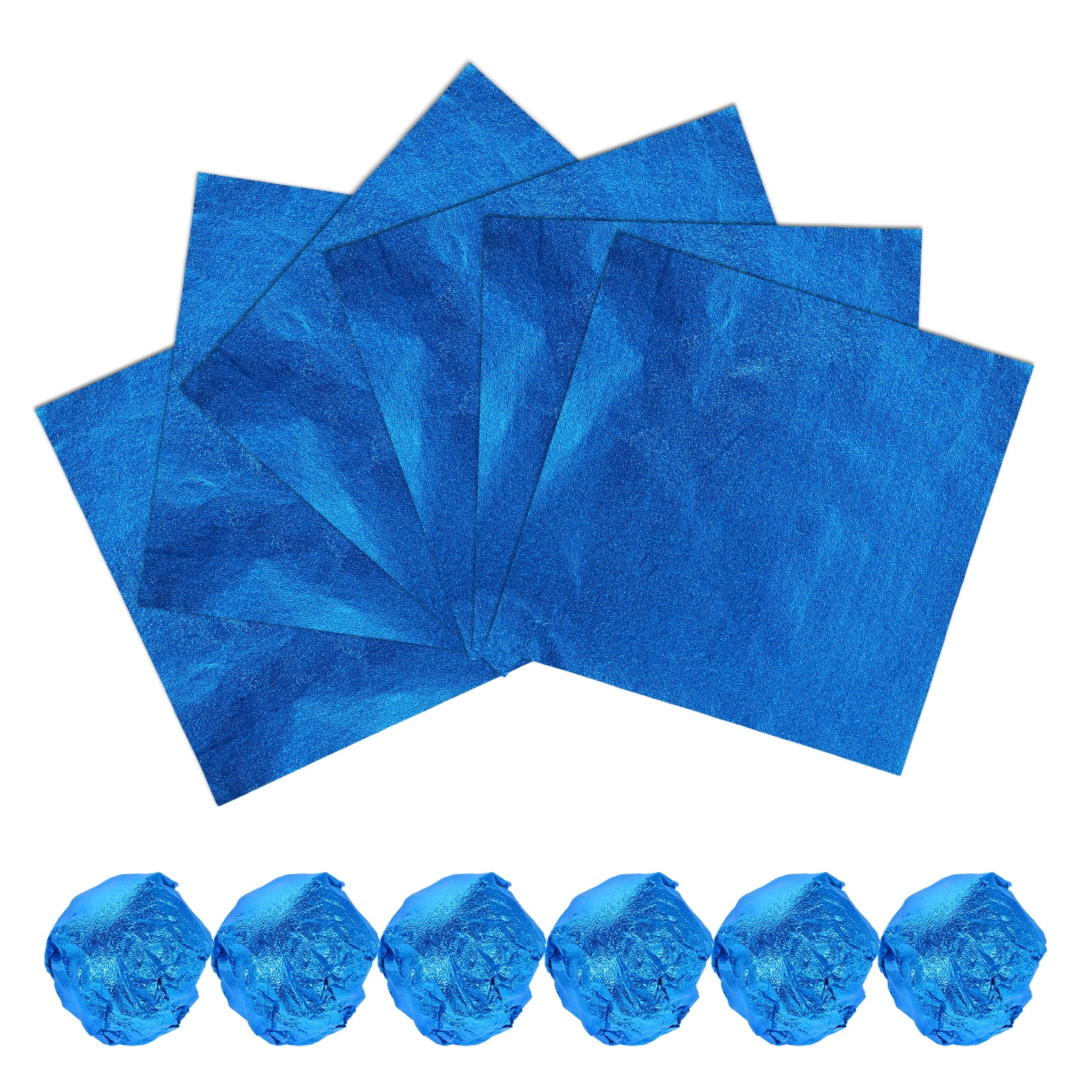 Vosarea Blue Aluminum Foil Chocolate Wrappers for Wrapping Durable and ...