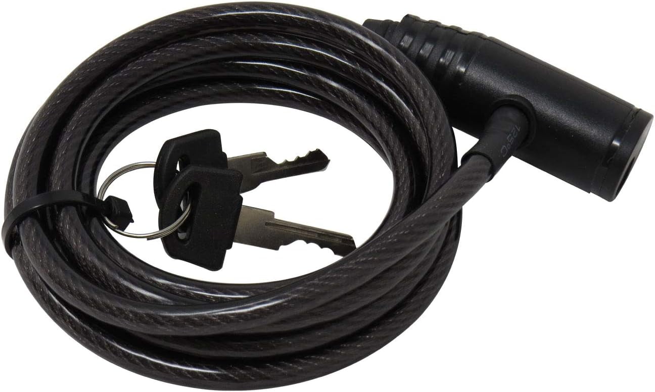 Vosker 2 Keys Cable Lock for Security Cameras | 6 Feet Long Flexible ...
