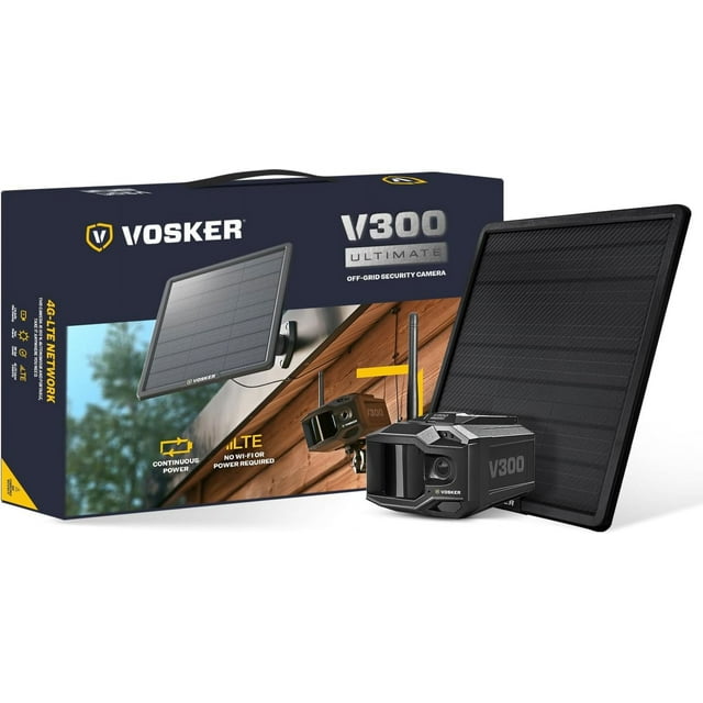 Free Shipping! Vosker V300 4G-LTE Live View Security Autonomous ...