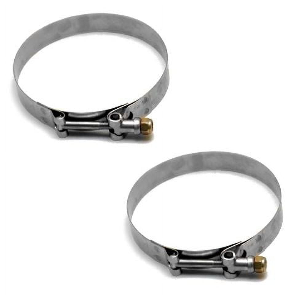 Voss Boat Hose Clamp D40H-75-450-SL | Stainless 4 1/2 - 4 1/4 In (Pair ...