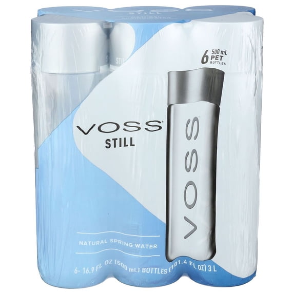 Voss Water PET Still 4 6 Pack 101.4 fl oz (Pack of 4) - Walmart.com