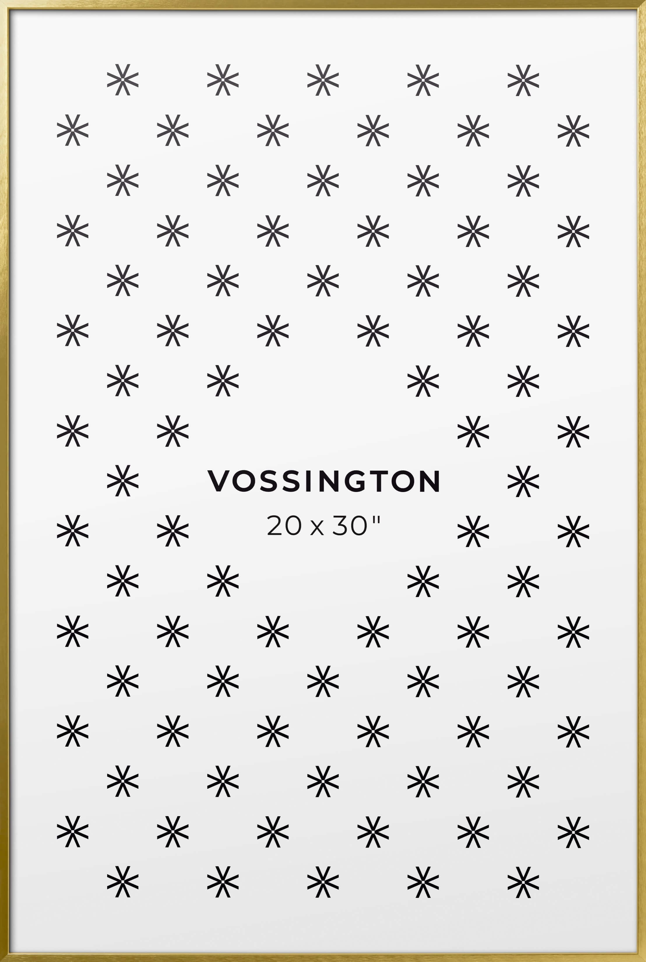 Vossington 20x30 Frame - Gold Picture Frame - Thin Metal Frame - 20 x ...