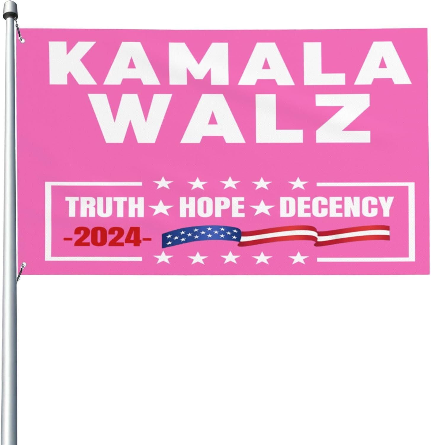 Vote Blue Flag Truth Hope Decency Kamala Harris Walz 2024 Election ...