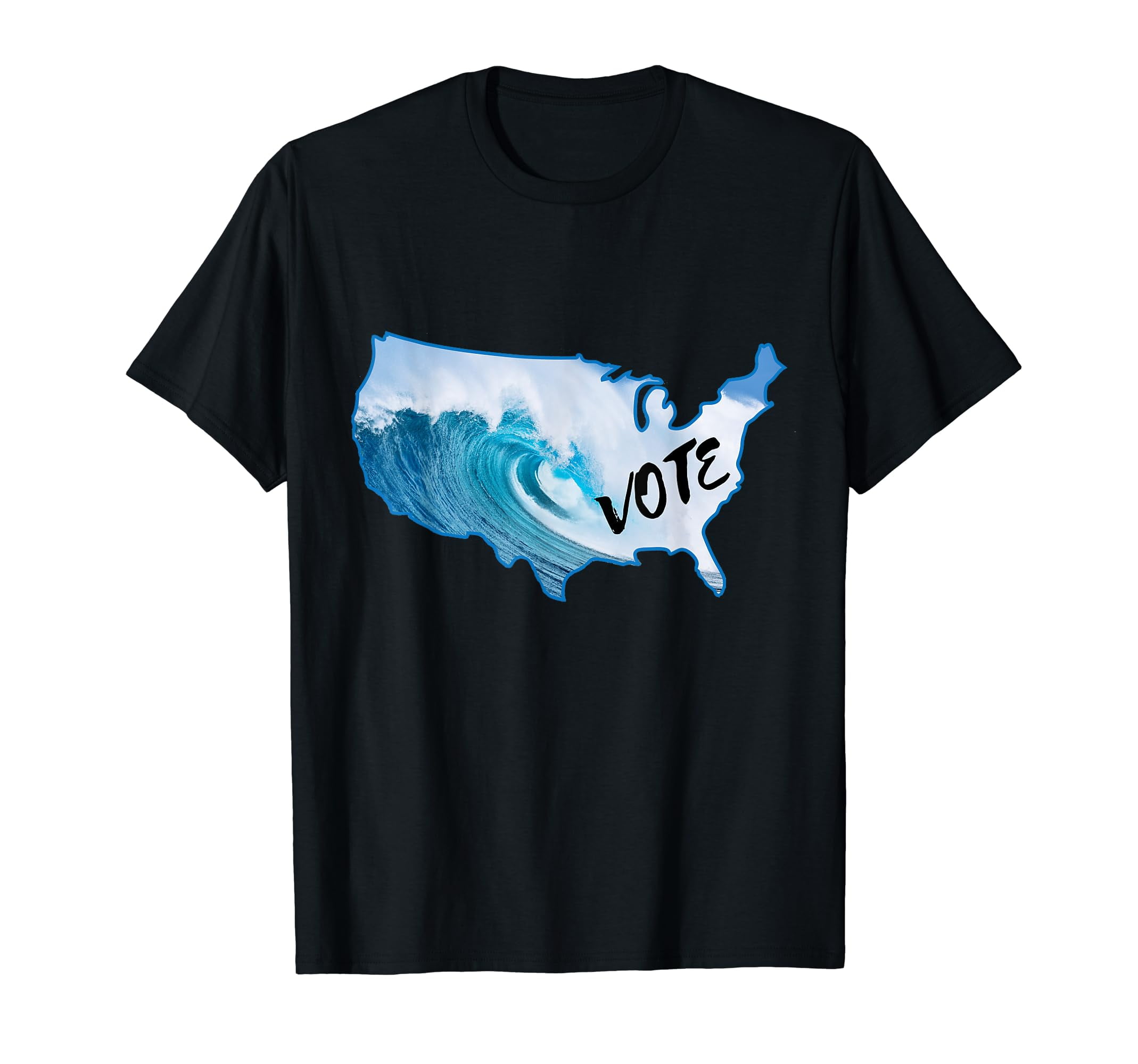 Vote Blue Wave 2024 T-Shirt - Walmart.com