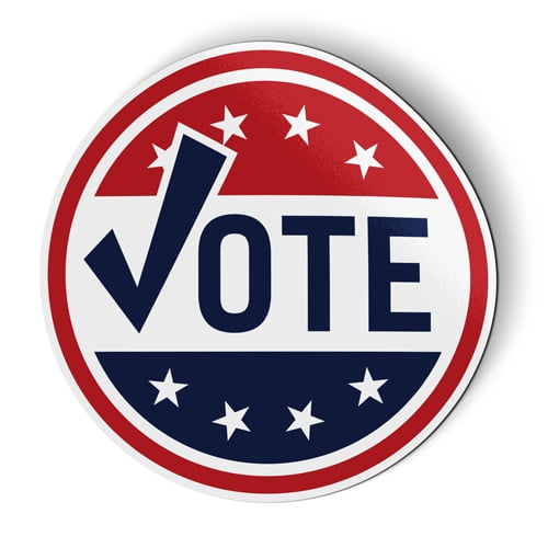 Vote Button - 5" Magnet for Car Locker Refrigerator - Walmart.com