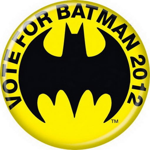 Vote For DC Comics Batman Button 82214 - Walmart.com
