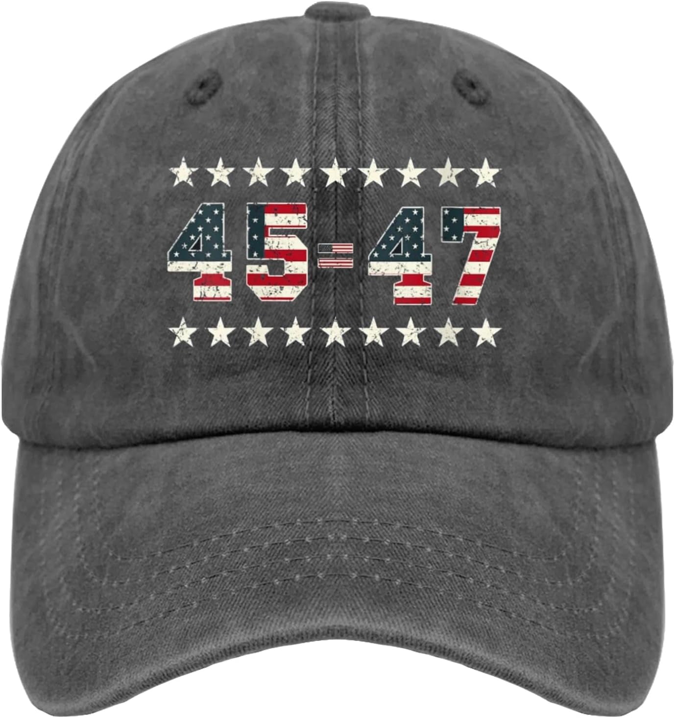 Vote Hats Pro Trump 45 47 Hats for Women Mens Pigment Black Birthday ...