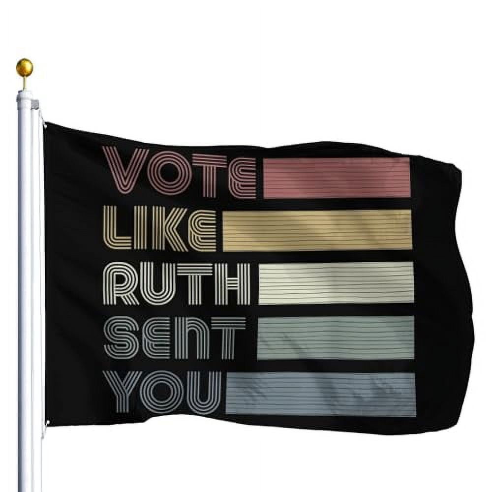 Vote Like Ruth Sent You Flag Women Vote Flags Outdoor Unique Tapestry ...