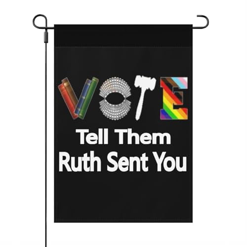 Vote Tell Them Ruth Sent You American Saying Garden Flags Double Sided ...