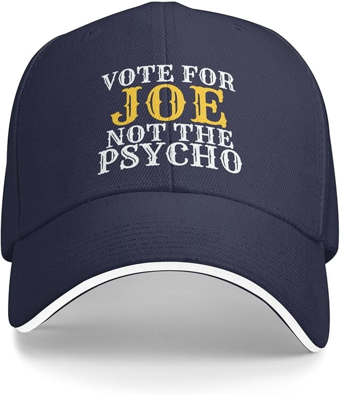 Vote- for Joe Not The -Psycho Hat Women -Dad Hat- Graphic Caps ...
