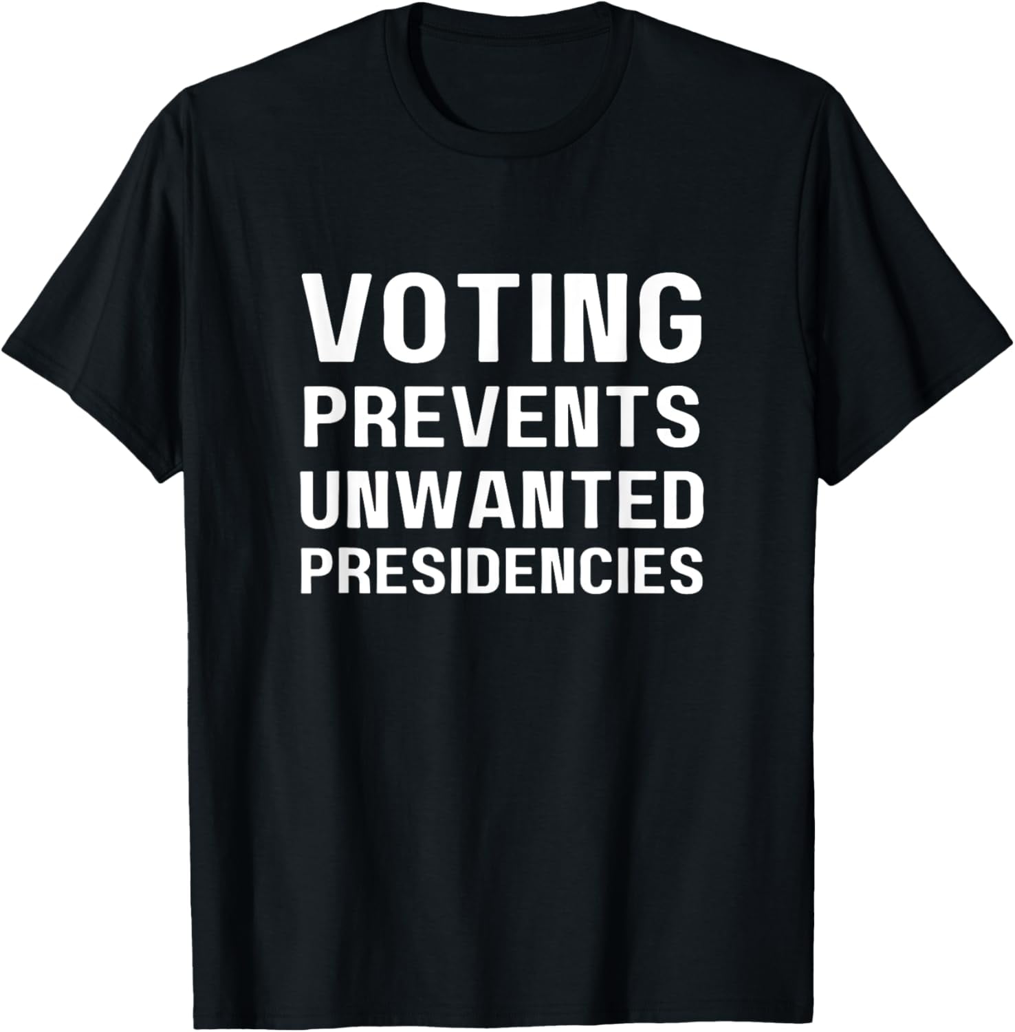 Voting Prevents Unwanted Presidencies Harris Walz 2024 Funny T-Shirt ...