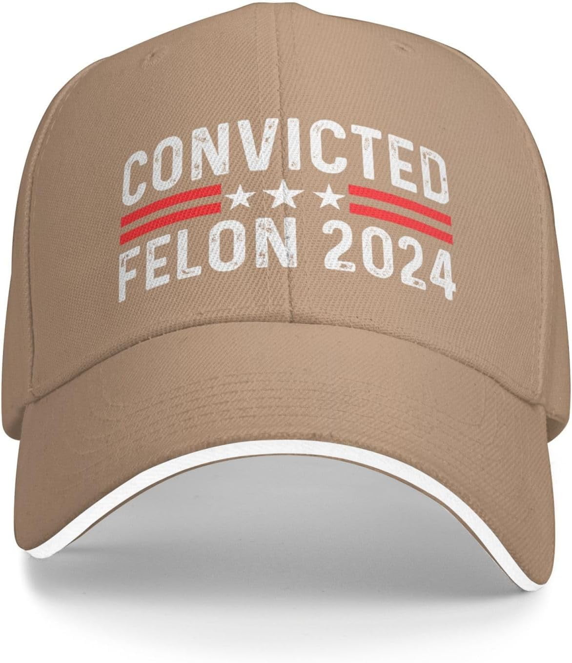 Voting for a Felon Hat Convicted Felon 2024 Hat for Men Dad Hat with ...