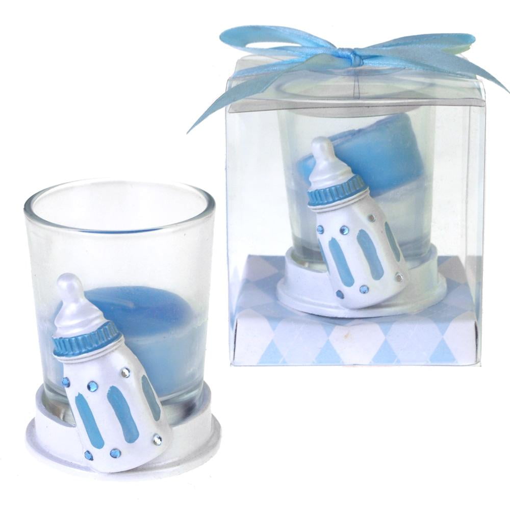 Votive Candle Favors, 2-Inch, Milk Bottle, Light Blue - Walmart.com