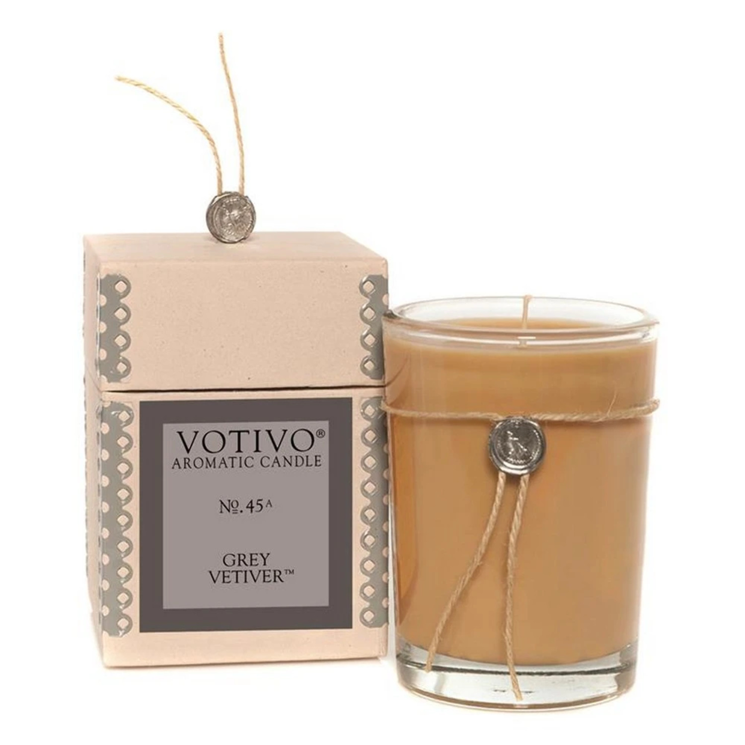 Votivo Aromatic Candle Grey Vetiver - Walmart.com