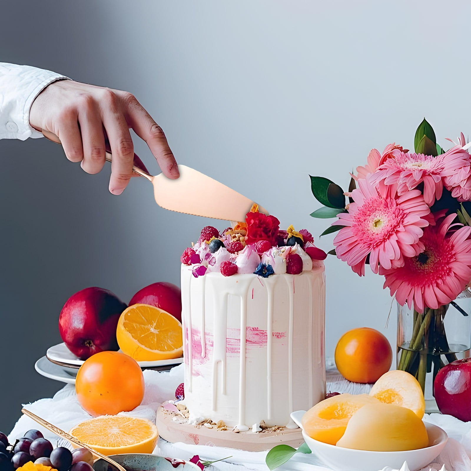 Votnto Cake Server, Cake Pie Server, Stainless Steel Cake Slicers, Cake ...