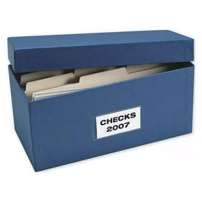 Check Storage Boxes