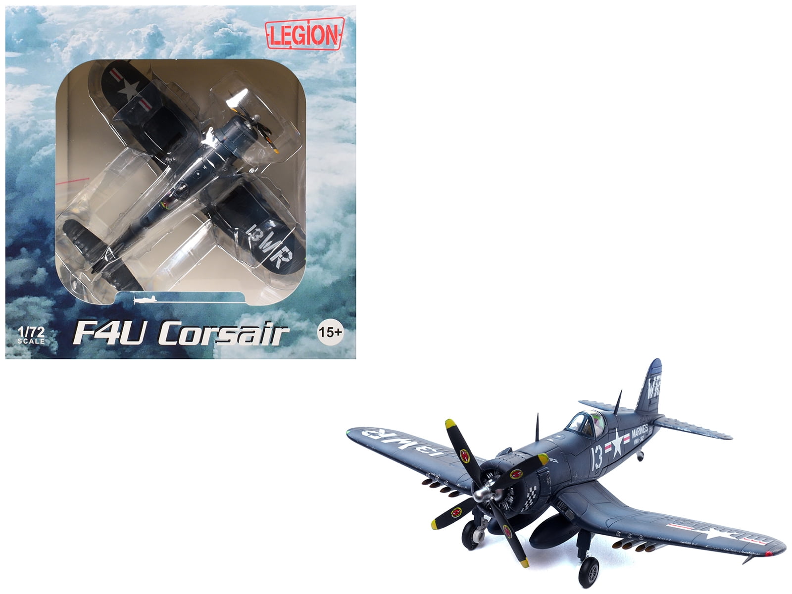 Vought F4U-4 Corsair Fighter Plane Marine "Alice Special" (1952) United ...