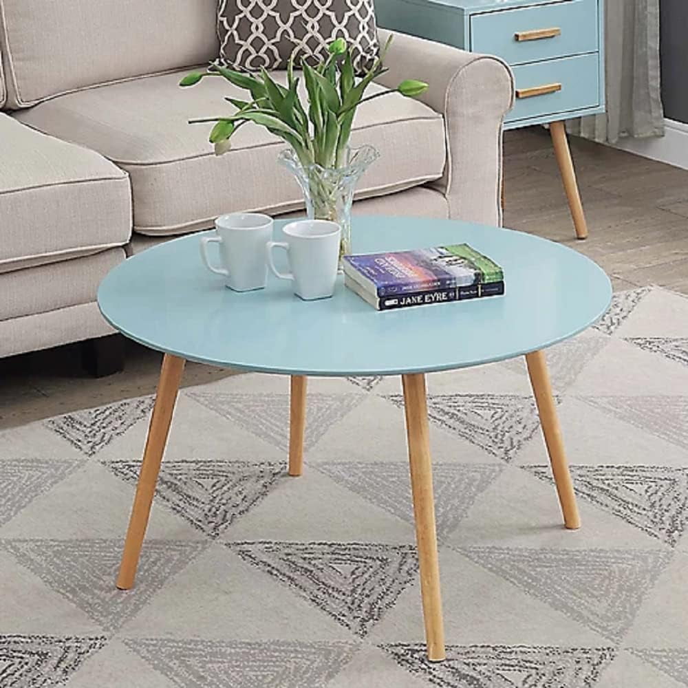 Vought Store Wooden Round Styilish Coffee Table End Table Sofa Center ...