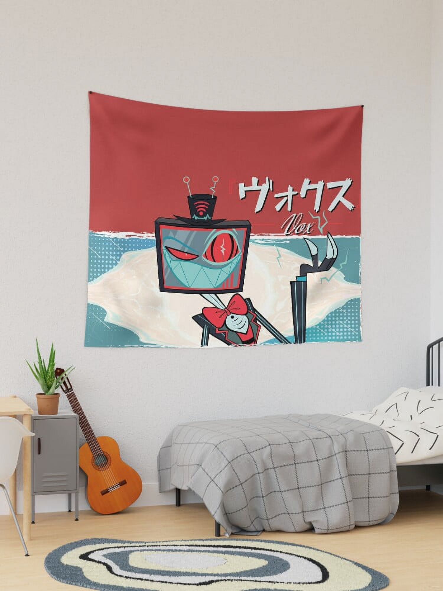 Vox Current Skyness | Hazbin Hotel Tapestry Tapestries Wall Decor ...