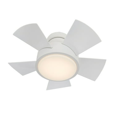 Curtiss Satin Brass Mid-Century Modern MCM Wood Propeller Ceiling Fan ...