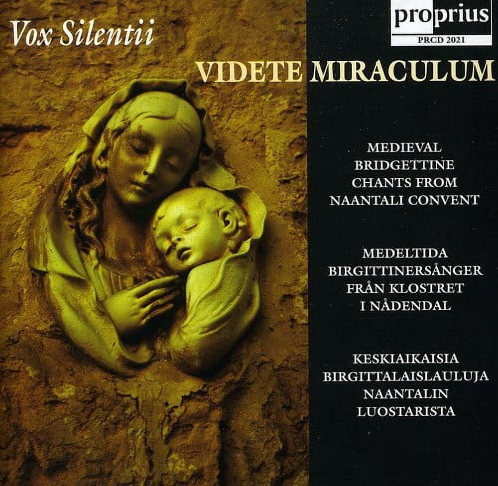 Vox Silentii - Videte Miraculum - Music & Performance - CD - Walmart.com