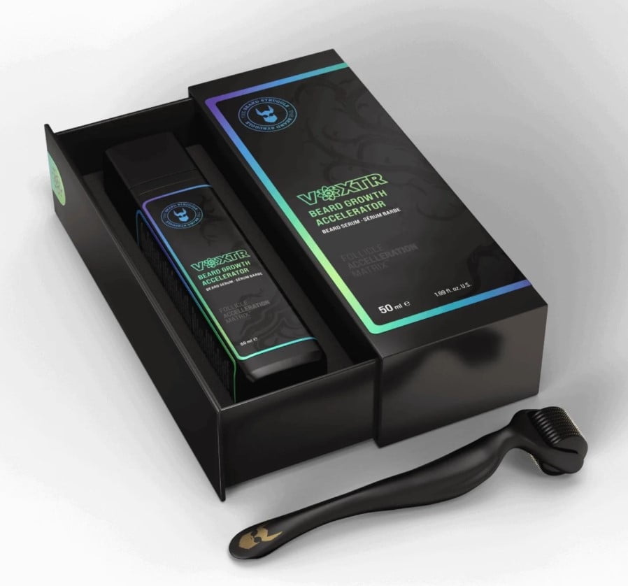 Voxtr Beard Growth Kit by The Beard Struggle - Mens Beard Growth Serum ...