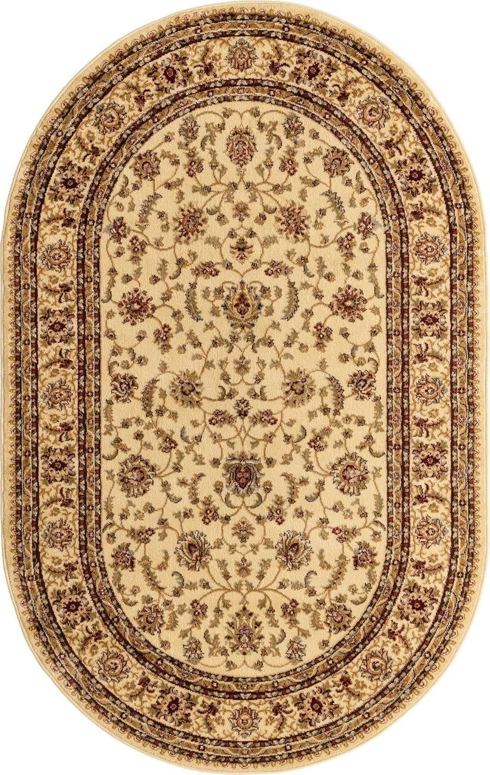 Voyage Collection Traditional Oriental Classic Area Rug (5' 0 X 8' 0 ...