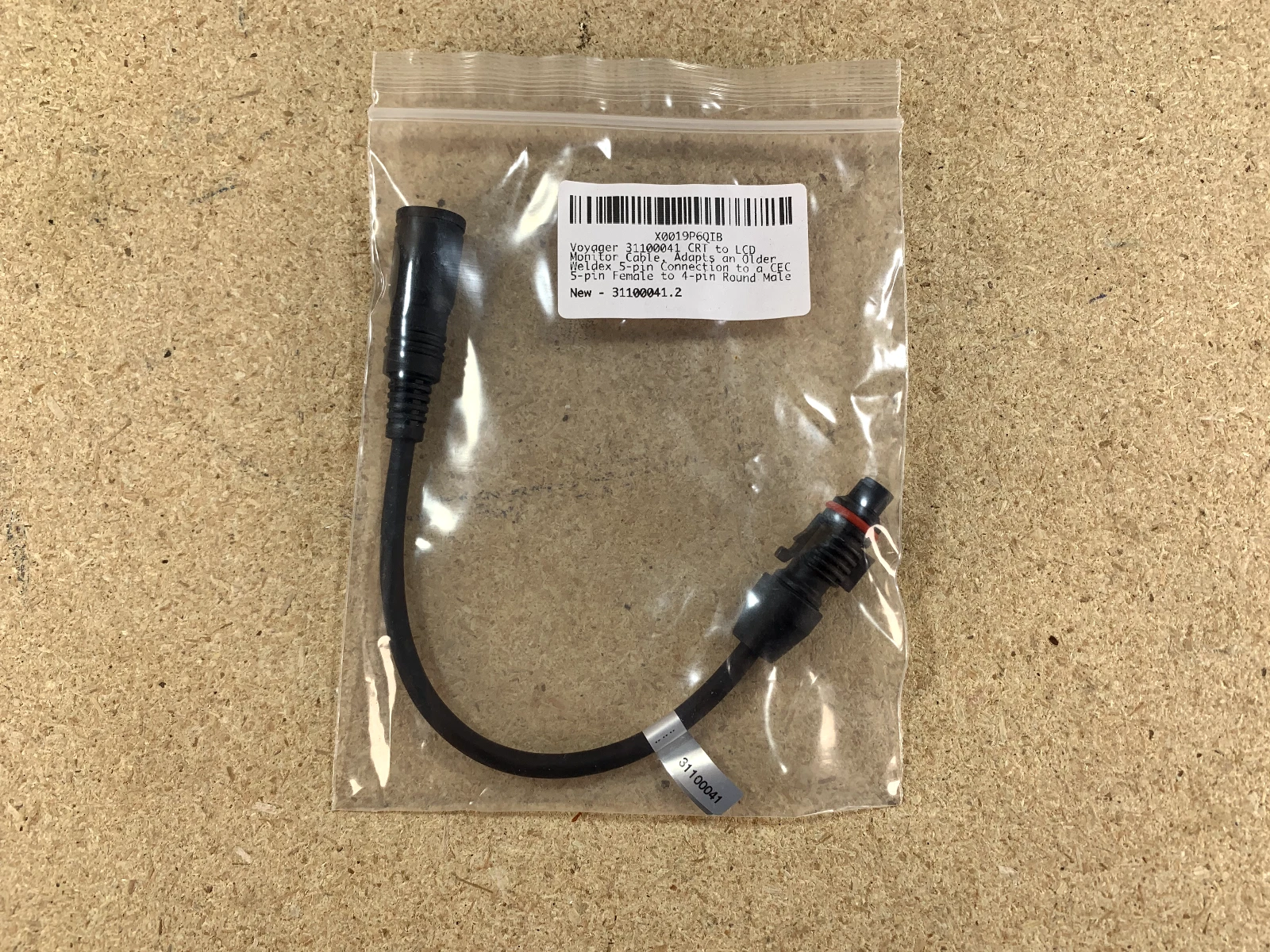 Voyager 31100041 Crt To Lcd Monitor Cable, Weldex 5-Pin To Cec Voyager ...