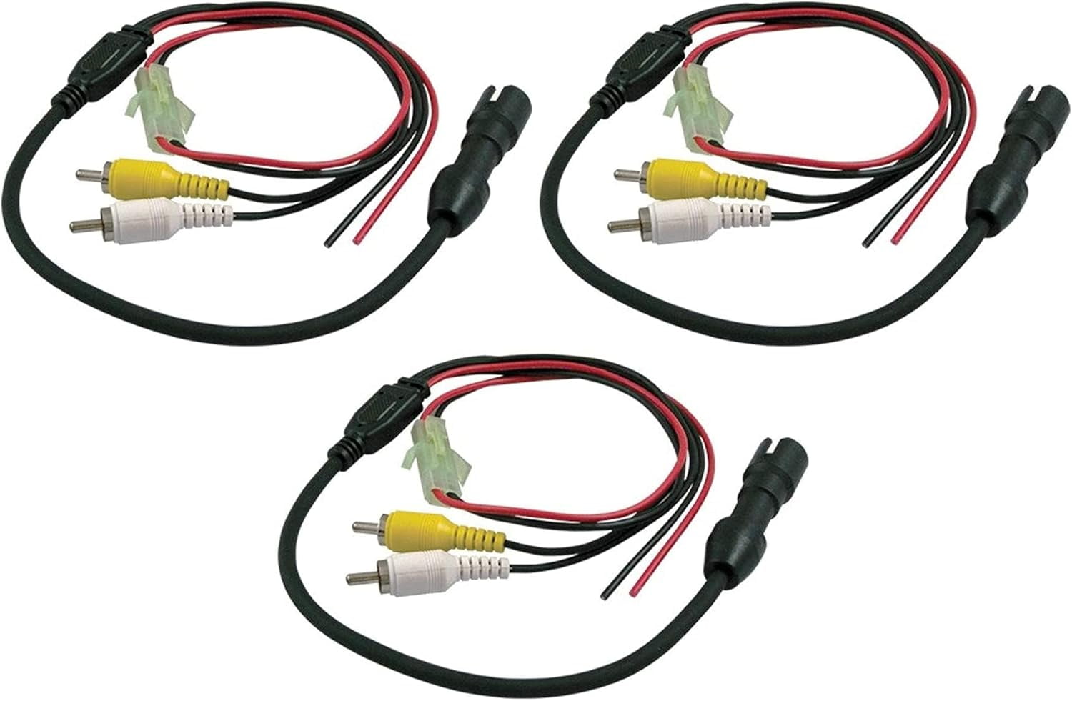Voyager 4-pin Female Camera Adapter to RCA Connectors with Power - Tie ...