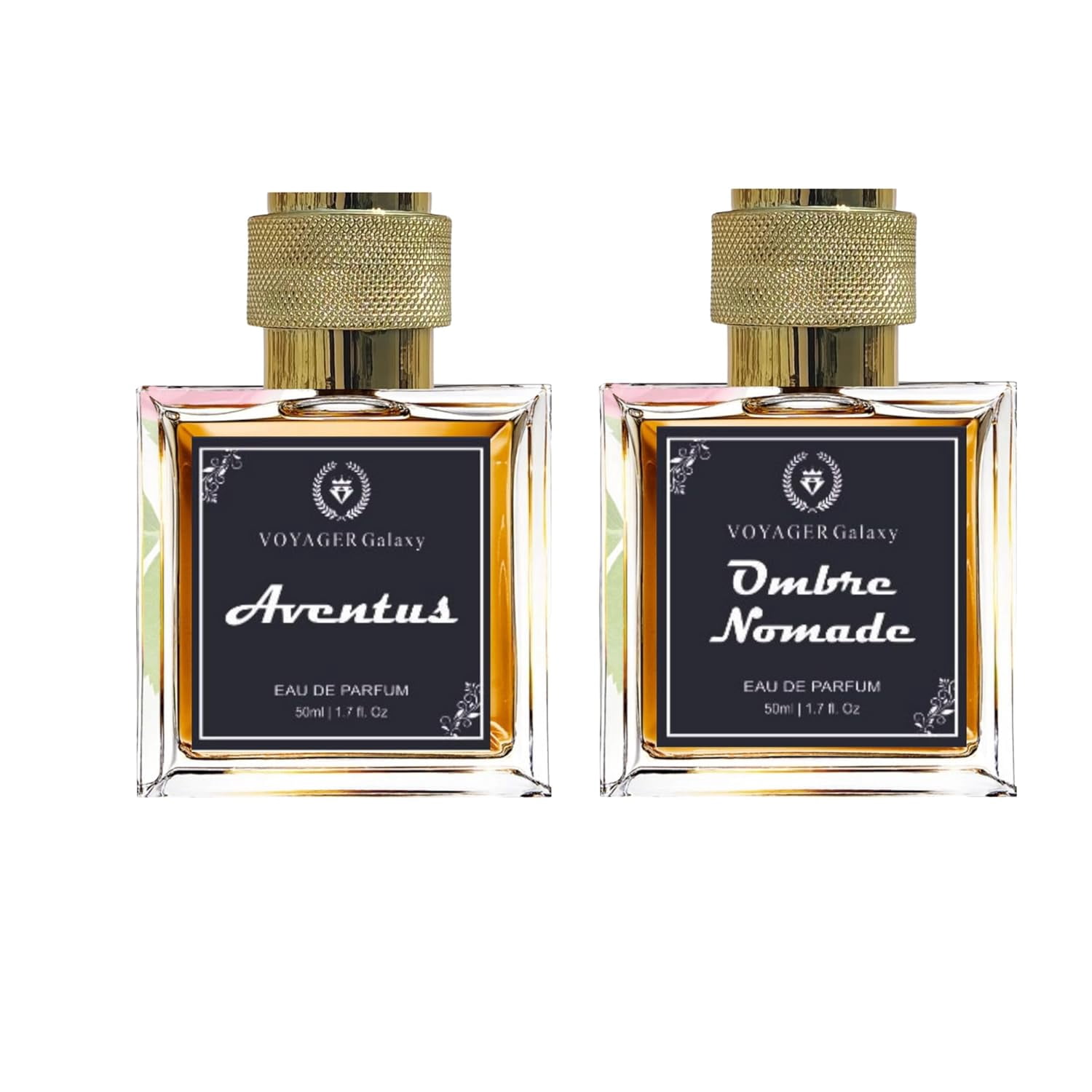 Voyager Galaxy Eau De Parfum Set Aventus and Ombre Nomade 50ml Each ...